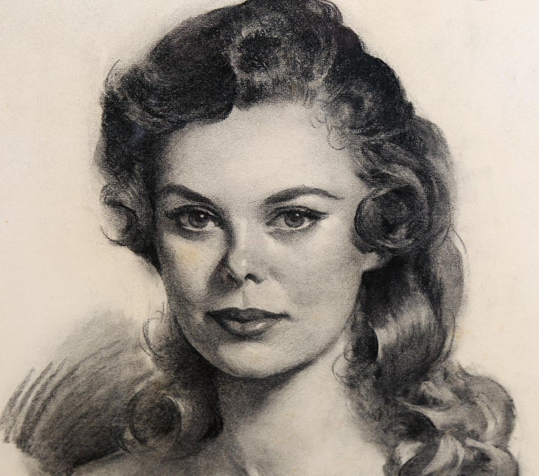 Gil Elvgren - Sketch of Marjorie For Sale at 1stDibs