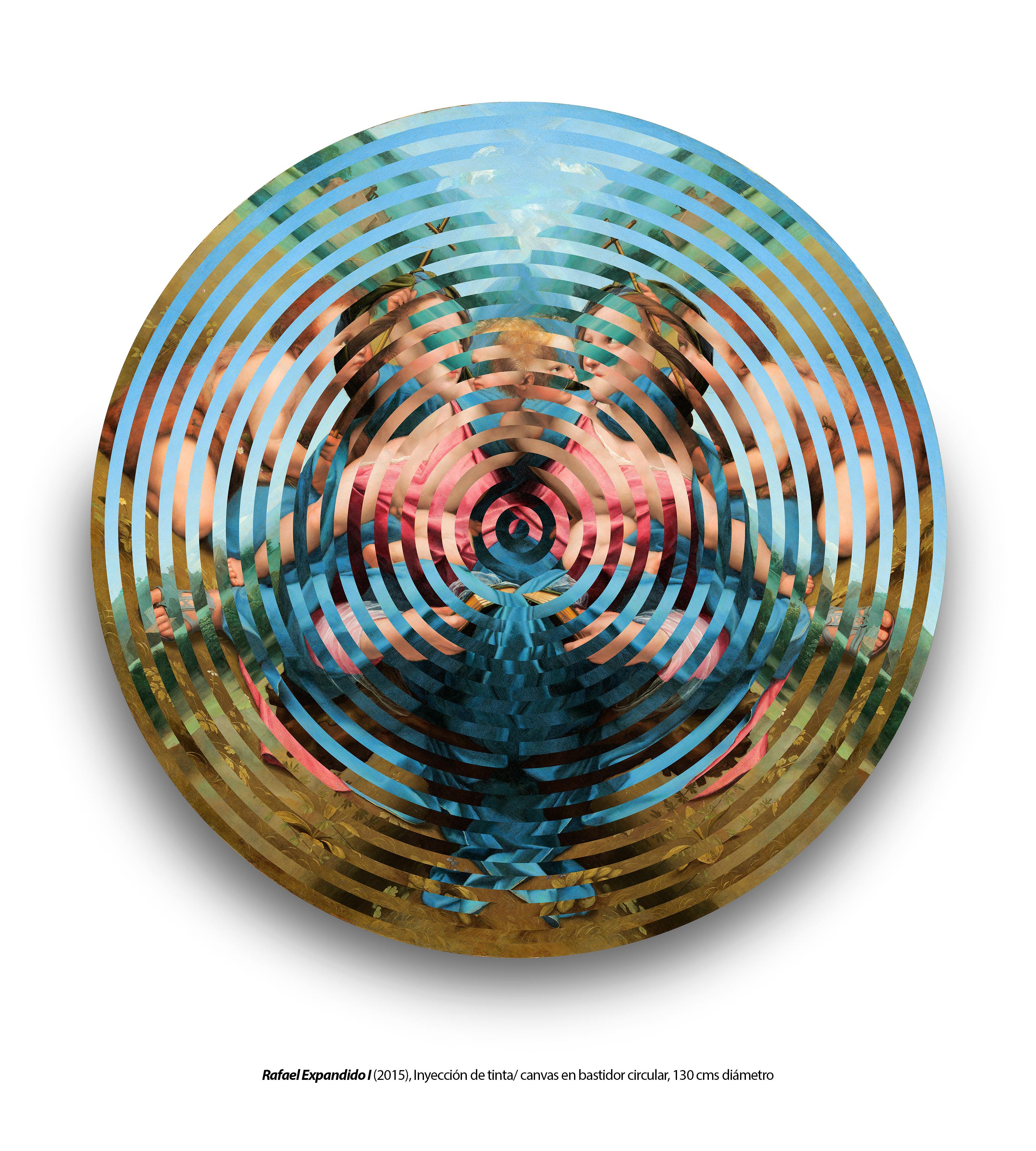 Fabian Ugalde - Expanded Raphael. Ink on Canvas For Sale at 1stDibs ...