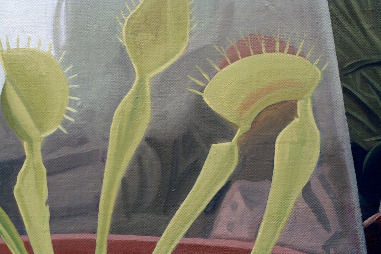 Will Gabaldon - Flytraps, Oil on Linen still life painting of Venus Fly ...