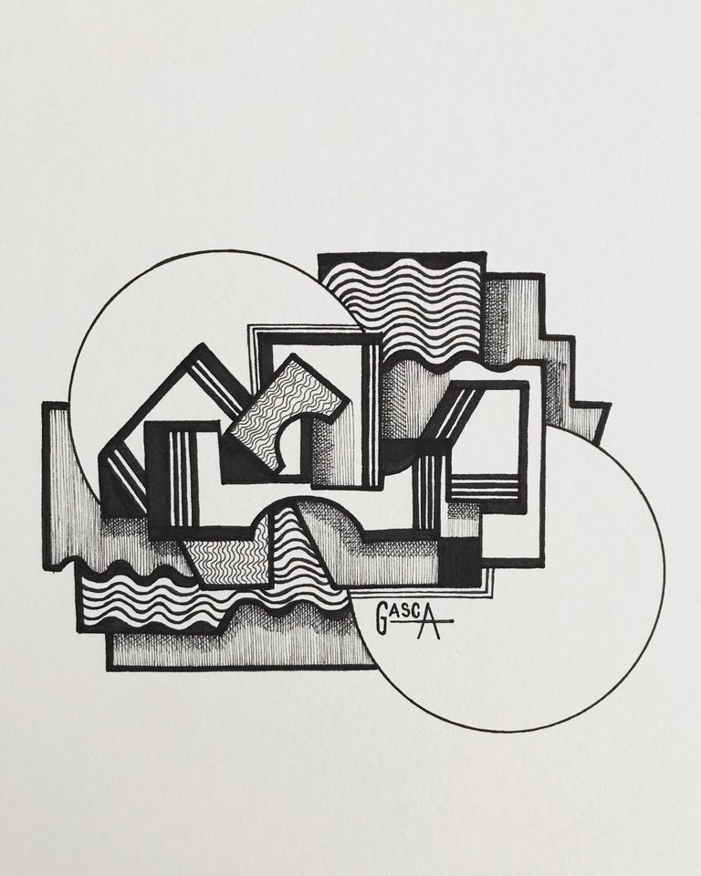 Abstract Geometric Sketch