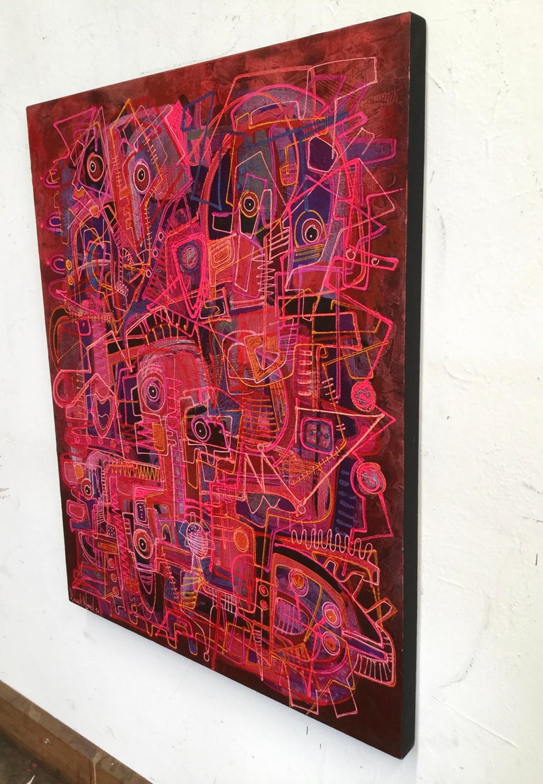 Manuel Miguel - Mystical Dialogues IV, Contemporary Art, Abstract Art ...