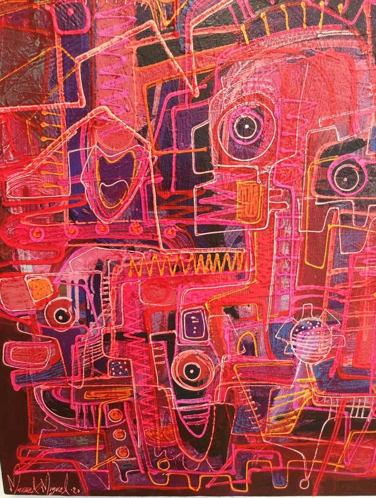 Manuel Miguel - Mystical Dialogues IV, Contemporary Art, Abstract Art ...