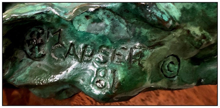 Mike Casper - Mike Casper Wings Of Autumn Bronze Duck Sculpture Signed ...