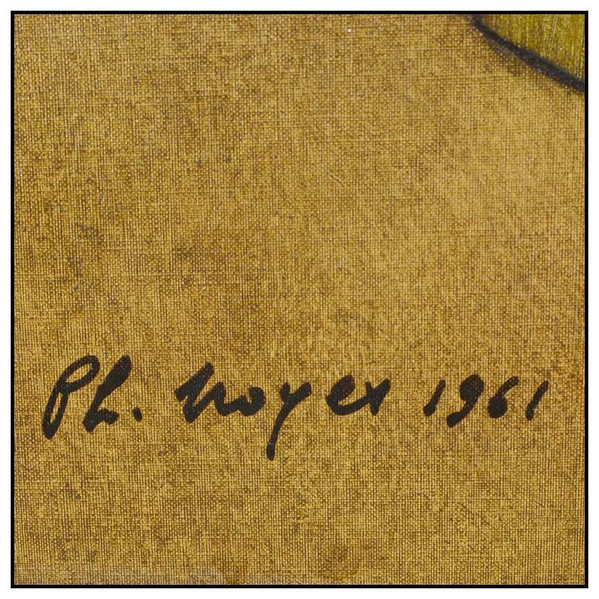 Philippe Noyer - Philippe Noyer Large Original Oil Painting On Canvas ...