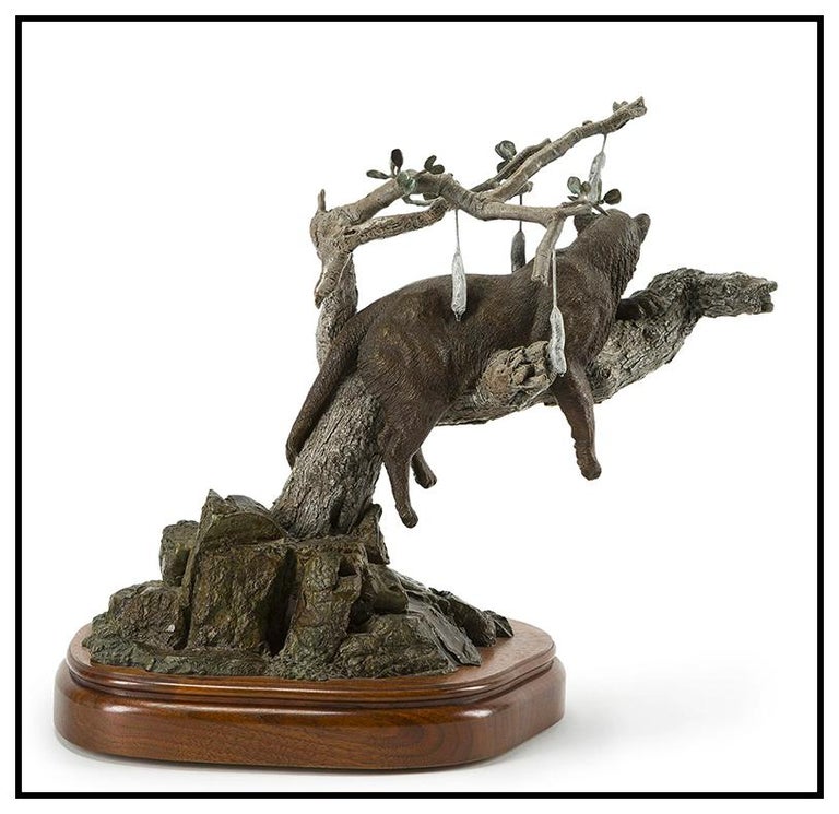 Gary Swanson - Gary Robert Swanson Full Round Bronze Animal Sculpture ...