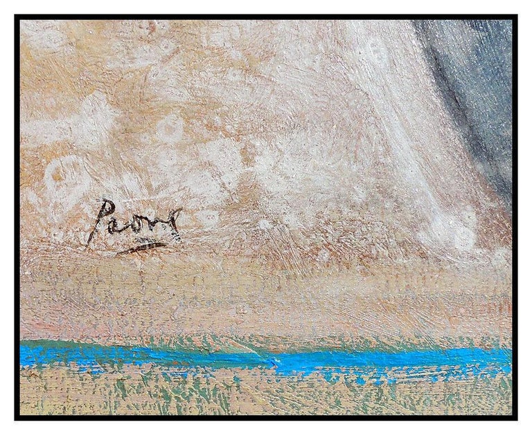 Peter Paone - Peter Paone Original Surreal Flowers Painting Acrylic On ...