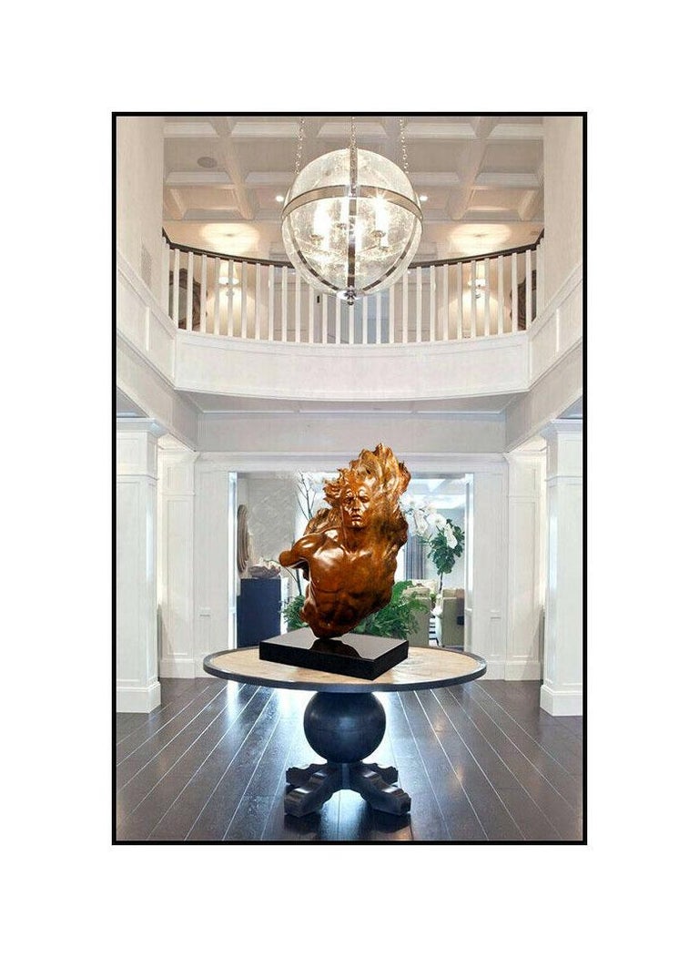 Frederick Hart - Frederick Hart Ex Nihilo Fragment 5 Large Bronze ...