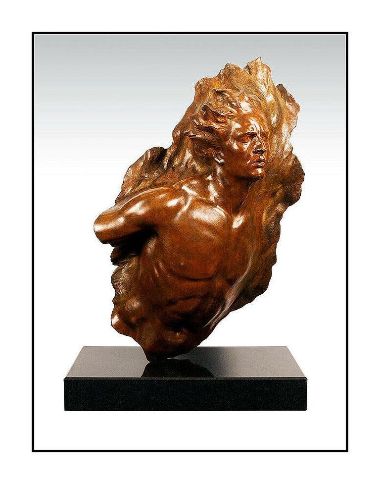 Frederick Hart - Frederick Hart Ex Nihilo Fragment 5 Large Bronze ...