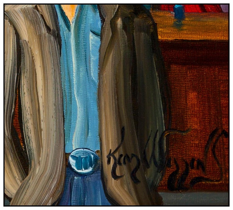 Kim Douglas Wiggins - Kim Douglas Wiggins Original Oil Painting On ...