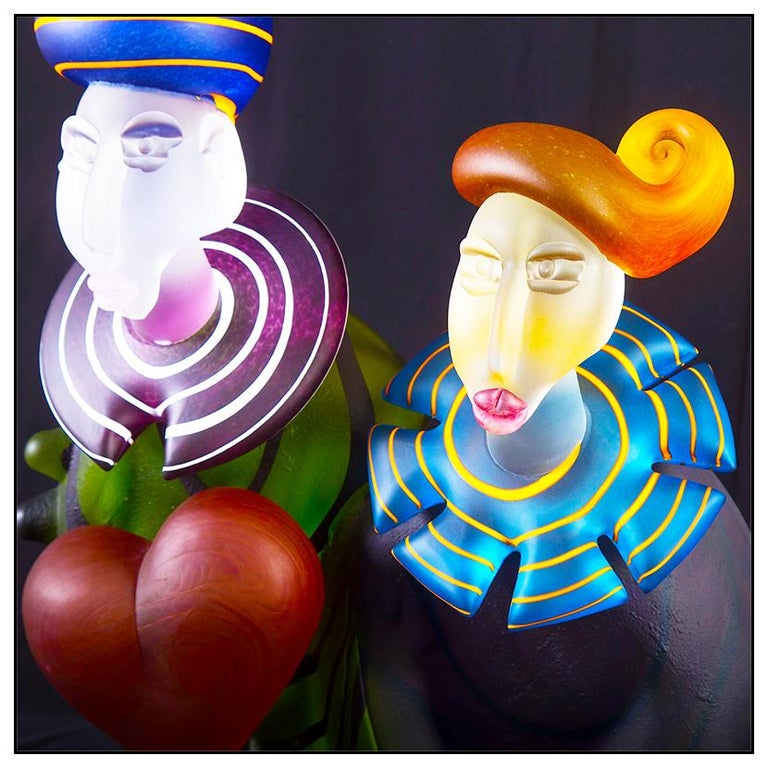 Stani Jan Borowski - Stani Jan Borowski Original Murano Glass Sculpture ...