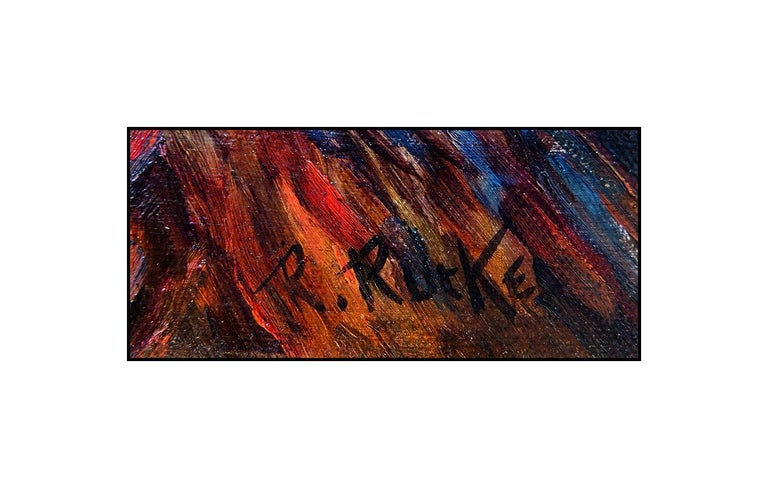 Robert Rucker - Robert Rucker Original Oil Painting On Canvas Signed ...