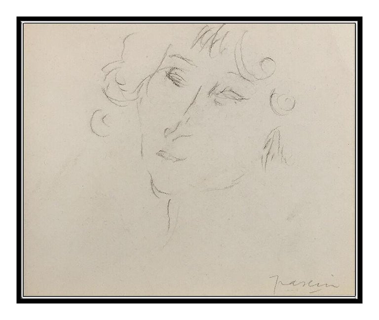 Jules Pascin - JULES PASCIN Original INK DRAWING Hand Signed Artwork ...