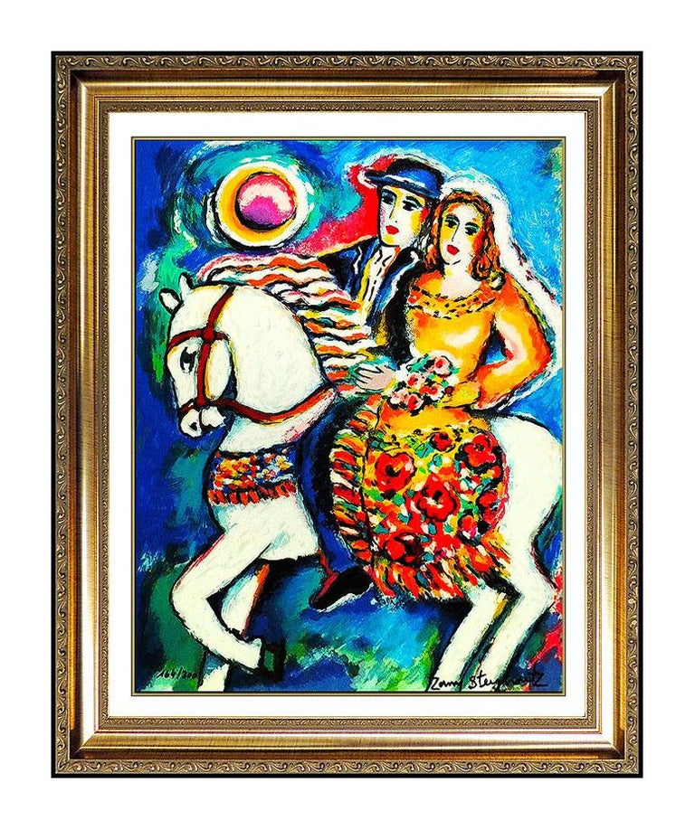 Zamy Steynovitz - Zamy Steynovitz Authentic Color Serigraph Signed ...