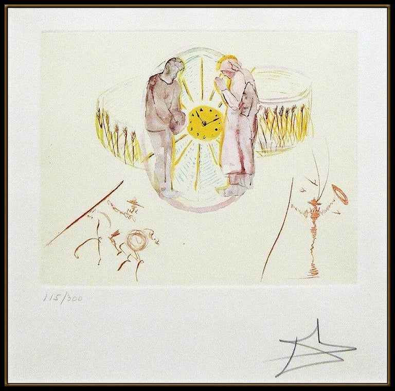 Salvador Dalí­ - Salvador Dali Ones Identity Color Etching Hand Signed ...