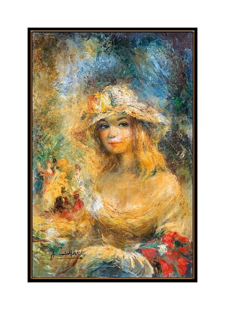 Americo Makk - Americo Makk Original Oil Painting On Canvas Signed ...
