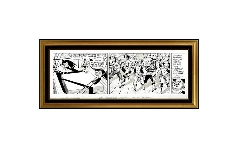 Bob Kane - Bob Kane Original Ink Drawing Hand Signed Batman Robin Comic ...