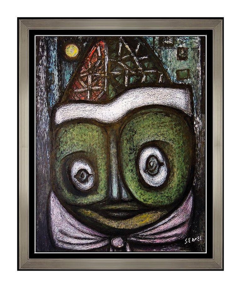 Charles Sebree - Charles Sebree Original Pastel Painting Signed ...