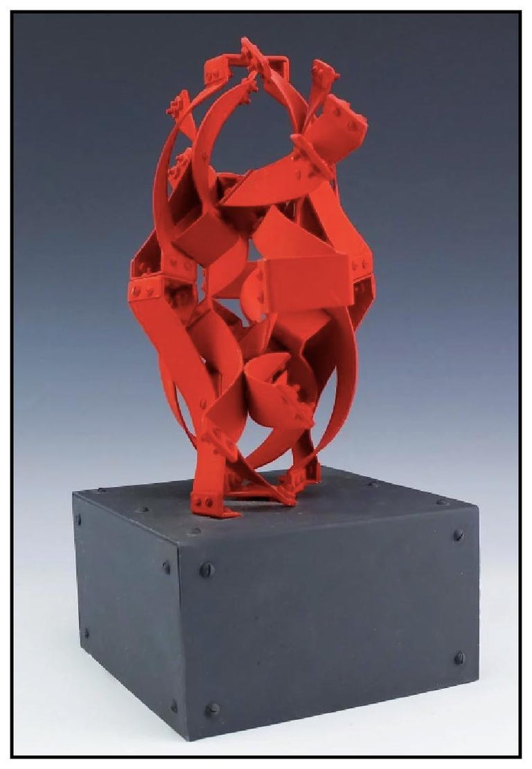 Edgar Negret - Edgar Negret Original Aluminum Sculpture Painting Signed ...