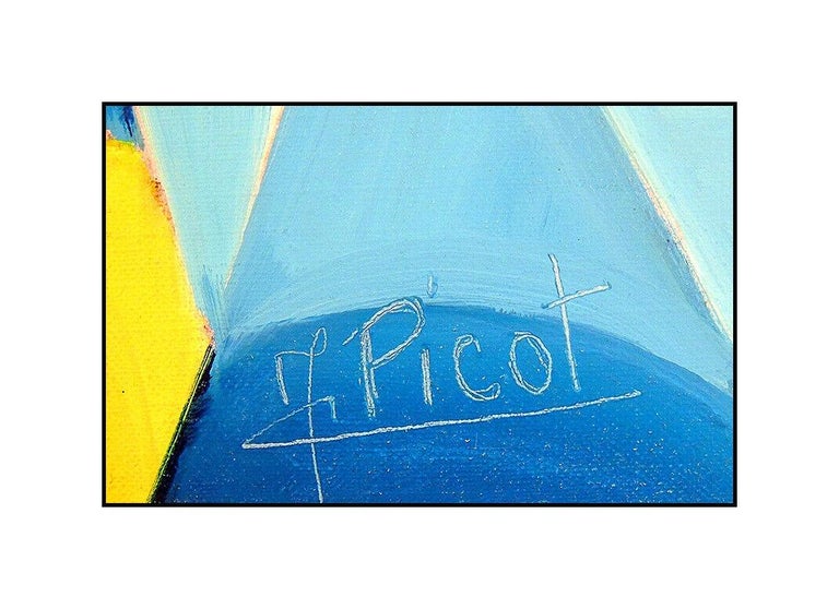 Jean Claude Picot - Jean Claude Picot Original Painting Oil On Canvas ...