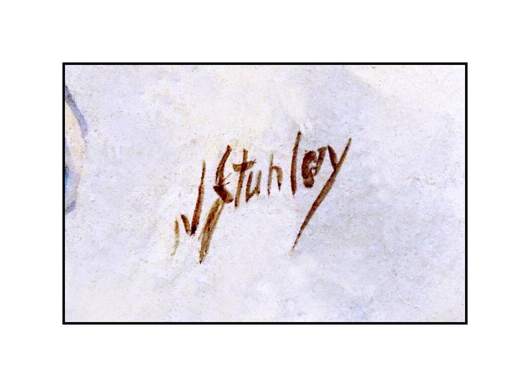 Joseph Stahely - Joseph Stahley Original Painting Oil On Board Signed ...