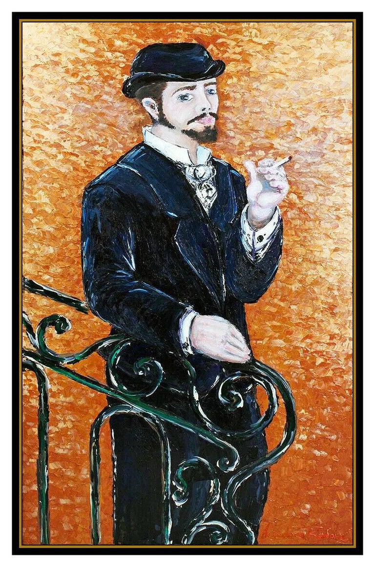 Alexandre Renoir - Alexandre Renoir Large Original Oil Painting On ...