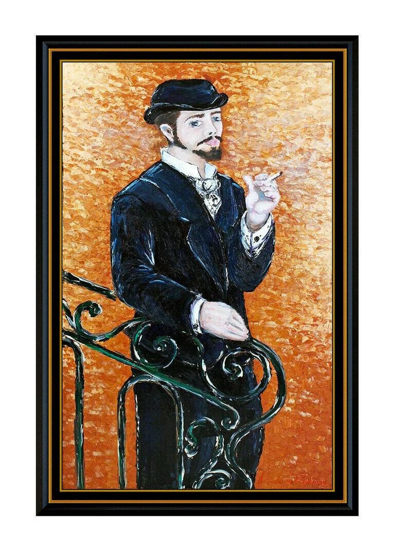 Alexandre Renoir - Alexandre Renoir Large Original Oil Painting On ...
