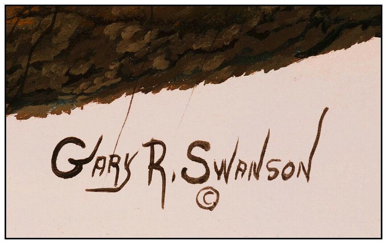 Gary Robert Swanson - Gary Robert Swanson Large Oil Painting On Canvas ...