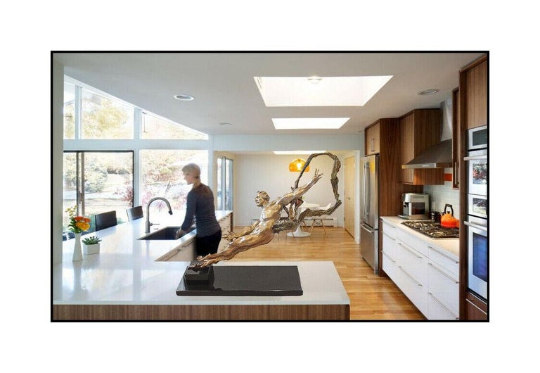 M.L. Snowden - M.L. Snowden Ion Large Bronze Sculpture Signed Full ...