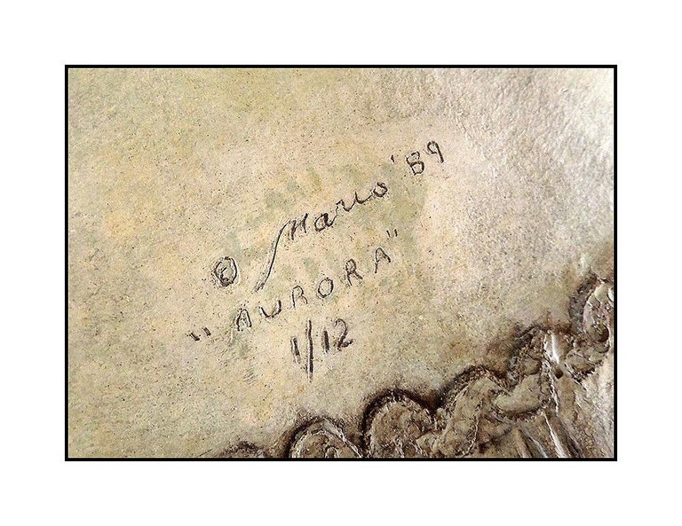 Mario Jason - MARIO JASON Original BRONZE SCULPTURE Aurora Signed ...