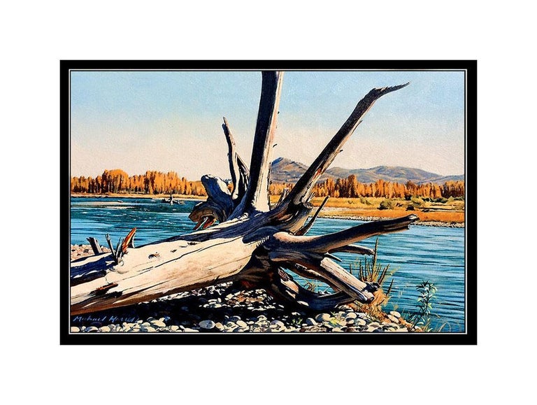 Michael Harrell - MICHAEL J. HARRELL Original OIL PAINTING on CANVAS ...