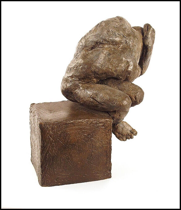 Robert Ash - Robert Ash Original Bronze Full Round Sculpture Seen ...