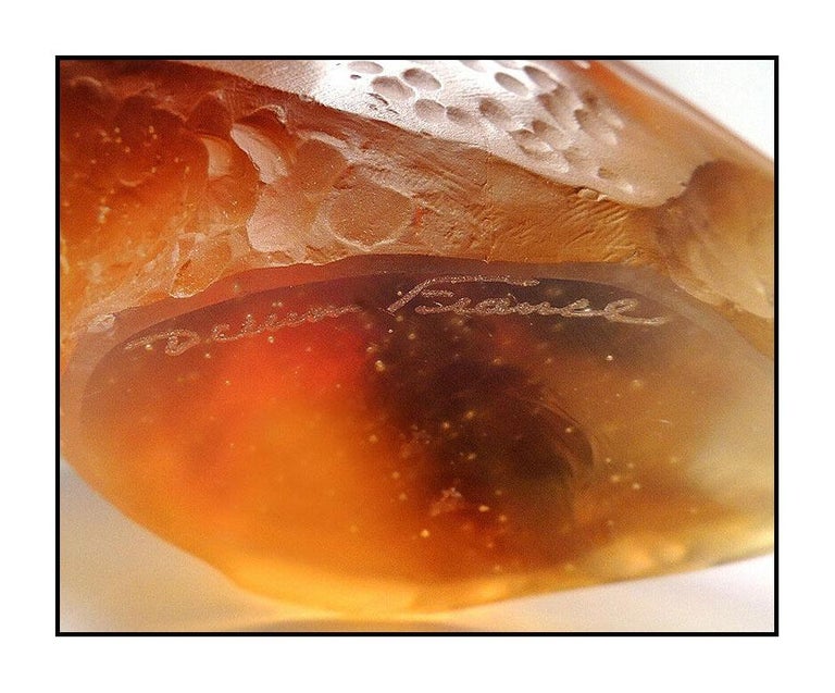 Jean Daum - Jean Daum Pate De Verre Andalusian Horse Head Sculpture ...