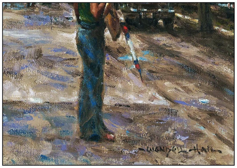 Wendell Hall - Wendell Hall Large Original Oil Painting On Canvas ...