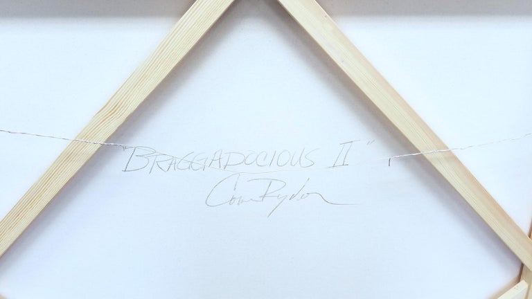 Conn Ryder - Braggadocious II (Abstract expressionist bright vivid ...