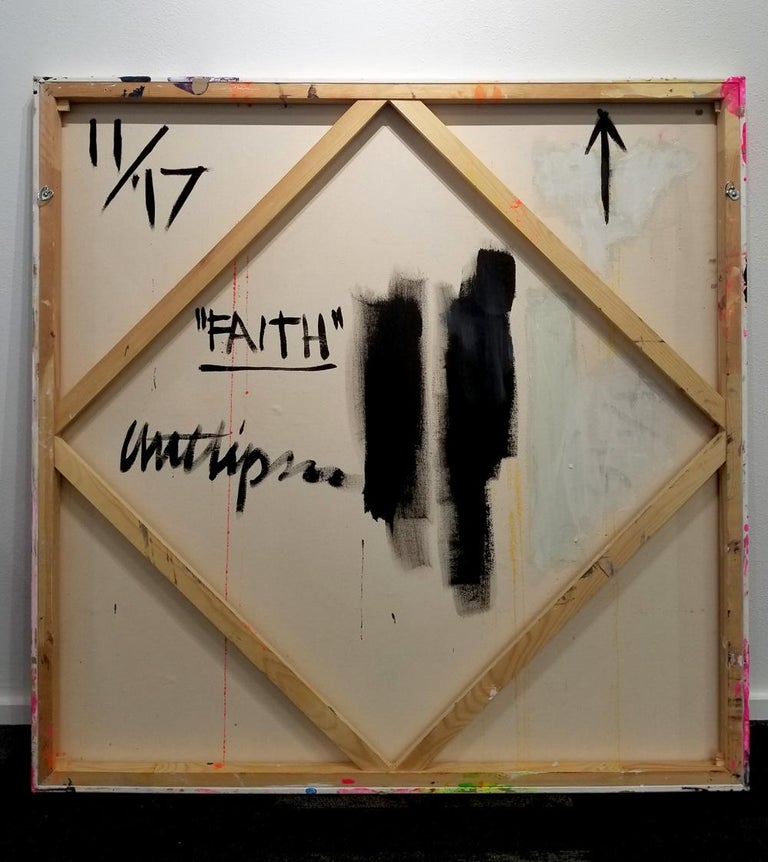 Chuck Hipsher - Faith (Bright vivid lush abstract expressionist ...