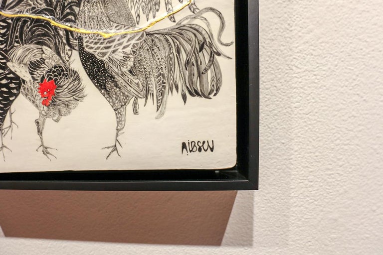 Annick Ibsen - Rooster Smorgasbord (Ceramic tablet work with Italian ...