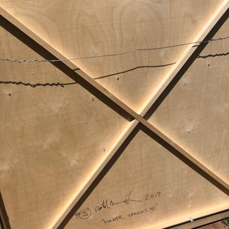 Patrick Bermingham - "Mineral Springs Road" Large dusk painting of a ...