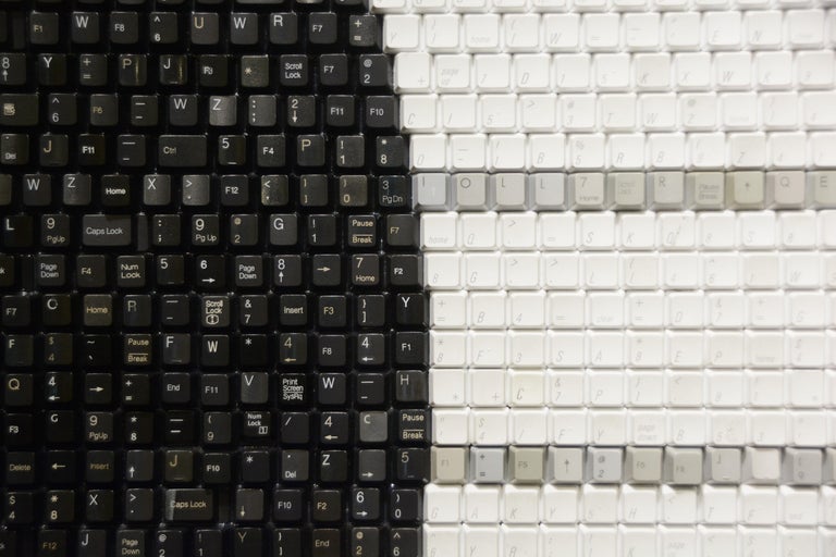 Doug Powell - Piano Keys Mosaic at 1stDibs