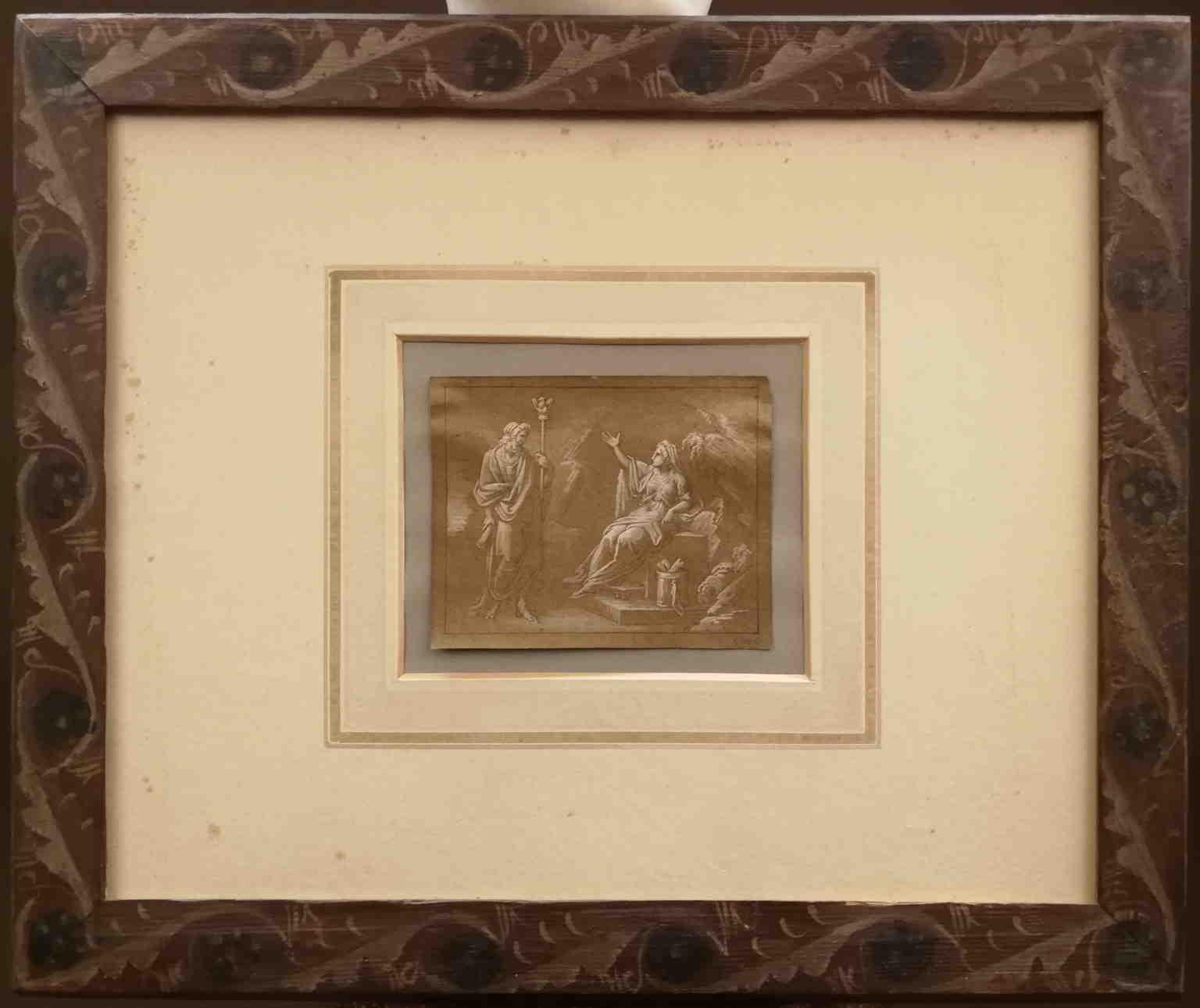 Attributed Min Veneto Neoclassical Mythological Drawing 19th century ...