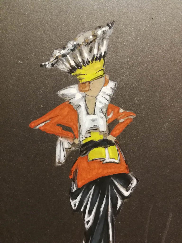 Enrico Sacchetti 1 - Enrico Sacchetti Figurative Fashion Croquis 20 ...