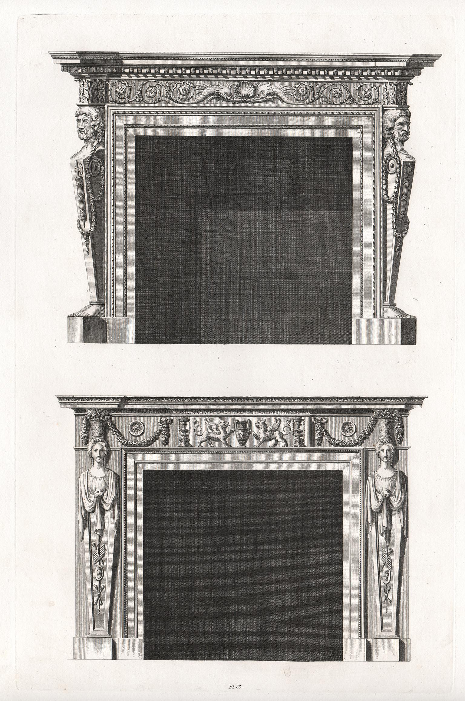 Unknown - William Chambers Georgian Architecture - Design for Mr Ward ...