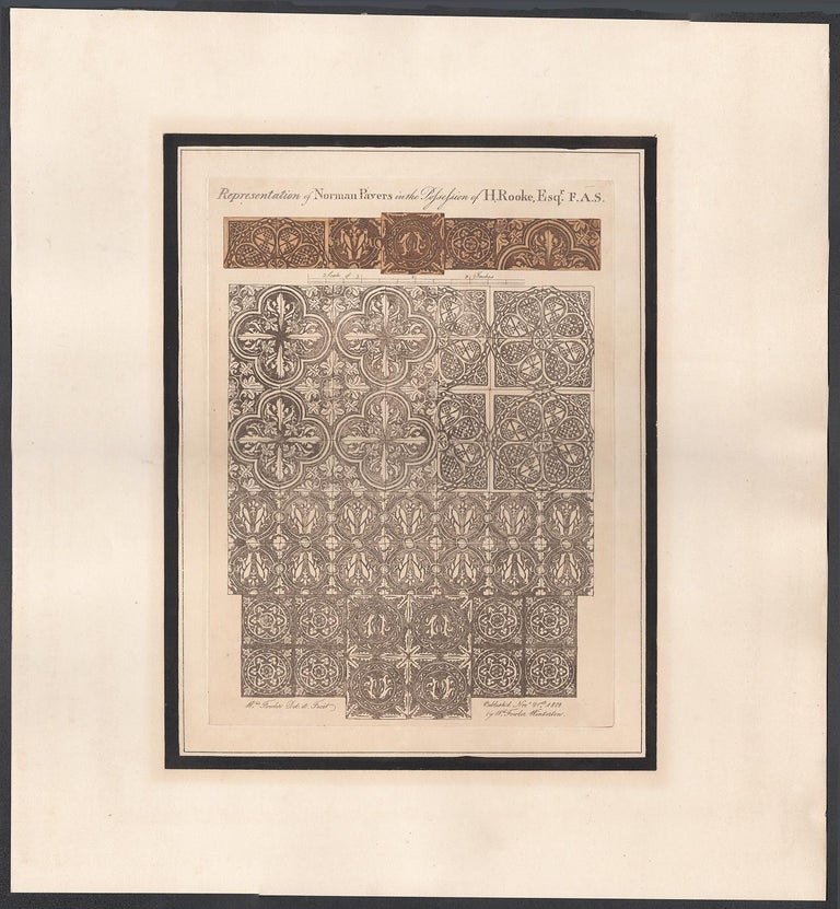 William Fowler - Representation of Norman Pavers, engraving by William ...