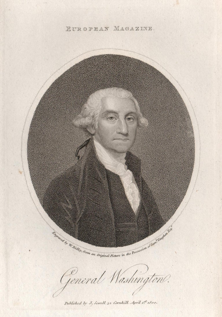 William Ridley (engraver) - General Washington, Lafayette and John ...