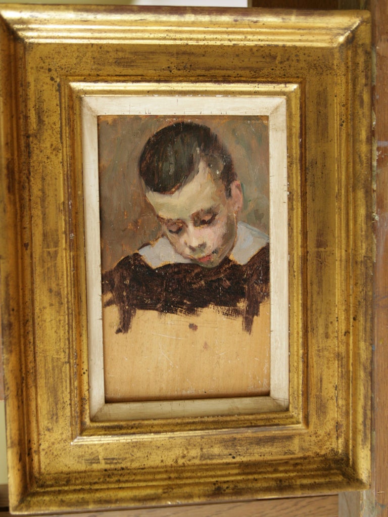 Jean-François Baudoin - 4 oil sketches that came directly from the ...