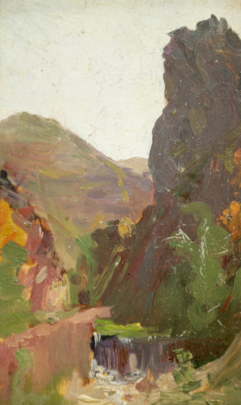 Jean-François Baudoin - 4 oil sketches that came directly from the ...