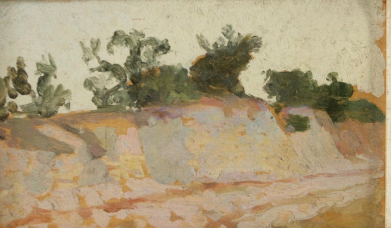 Jean-François Baudoin - 4 oil sketches by Jean Frank Baudoin at 1stDibs