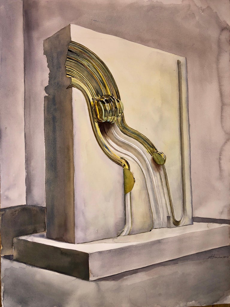 Alain Pino - 'Epidermis' Original Watercolour by Alain Pino For Sale at ...