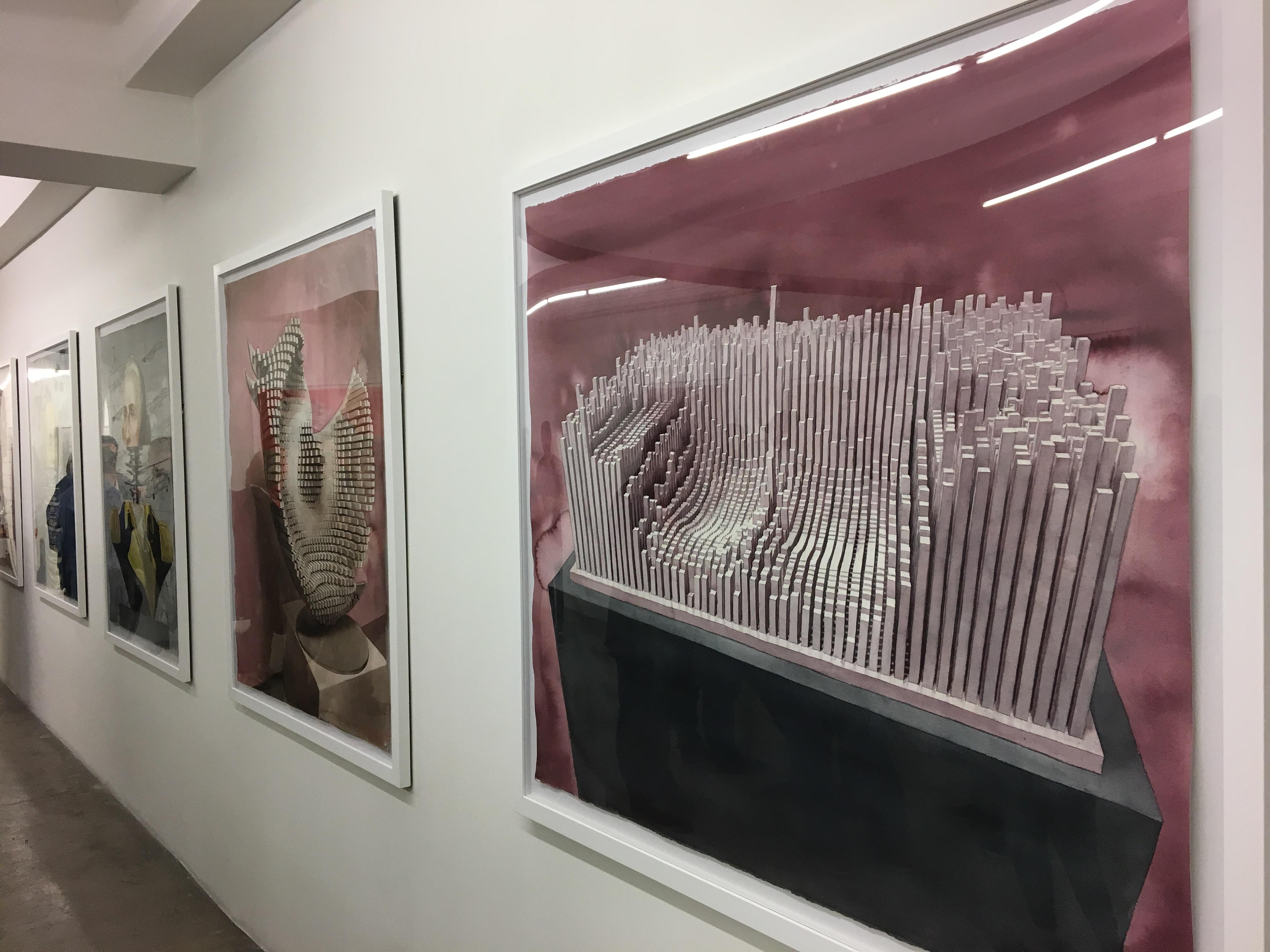 Alain Pino - Figurative vs. Abstract Portrait in Watercolor by Cuban ...