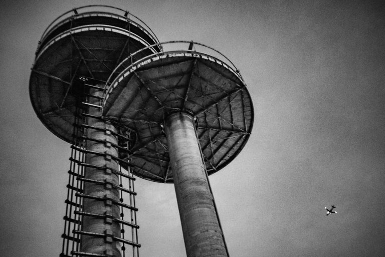 Daniel Efram - Untitled New York State Pavilion - Noir Black and White ...