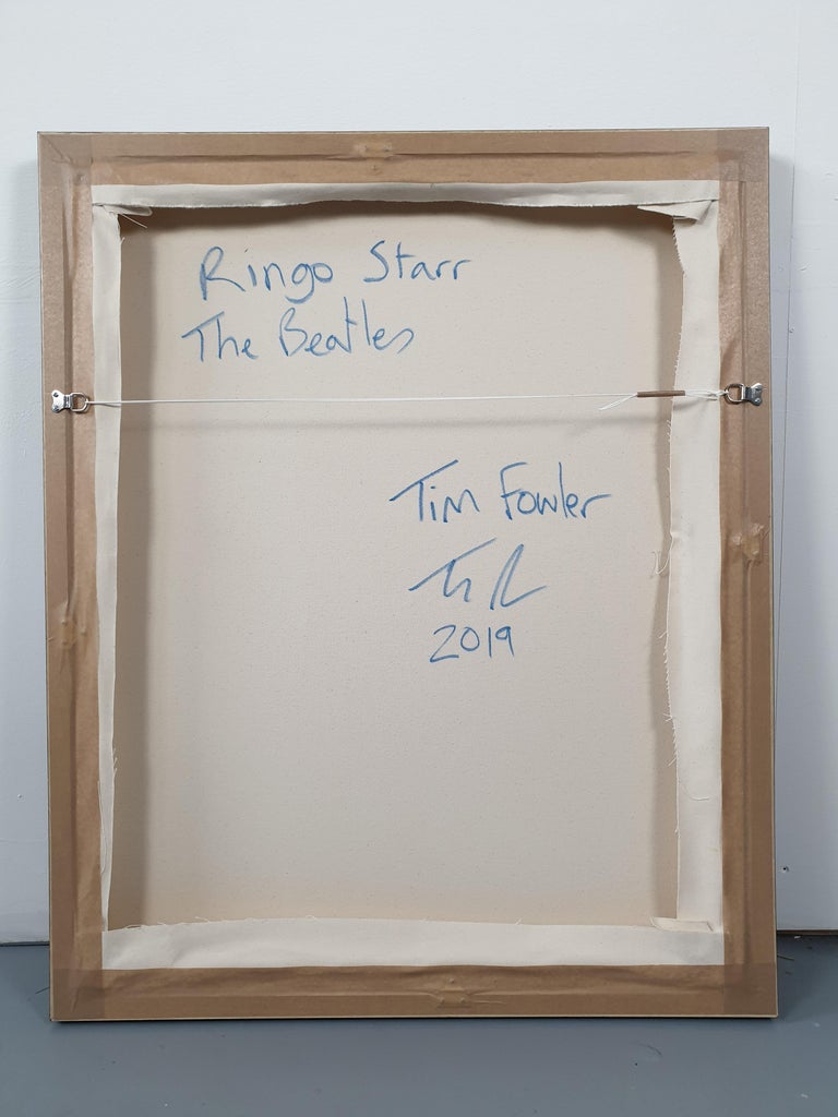 Tim Fowler - Ringo - Ringo Starr, The Beatles, Pop Art, Acrylic, Enamel ...